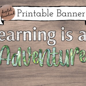 Printable Letters for Classroom | Print and Cut Letters | Farmhouse ...