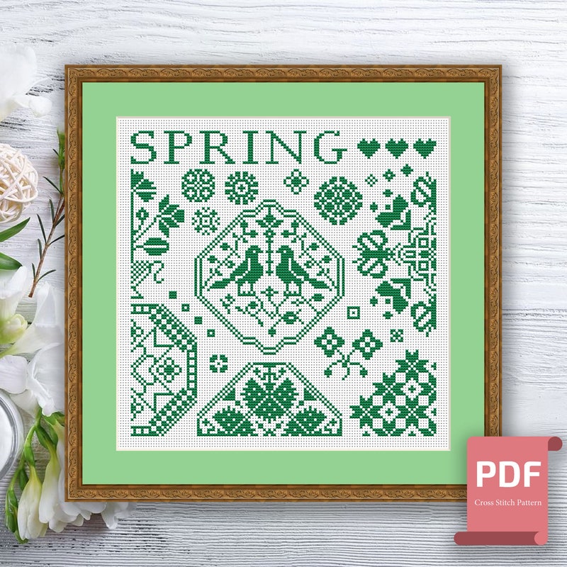 Spring Cross - Etsy
