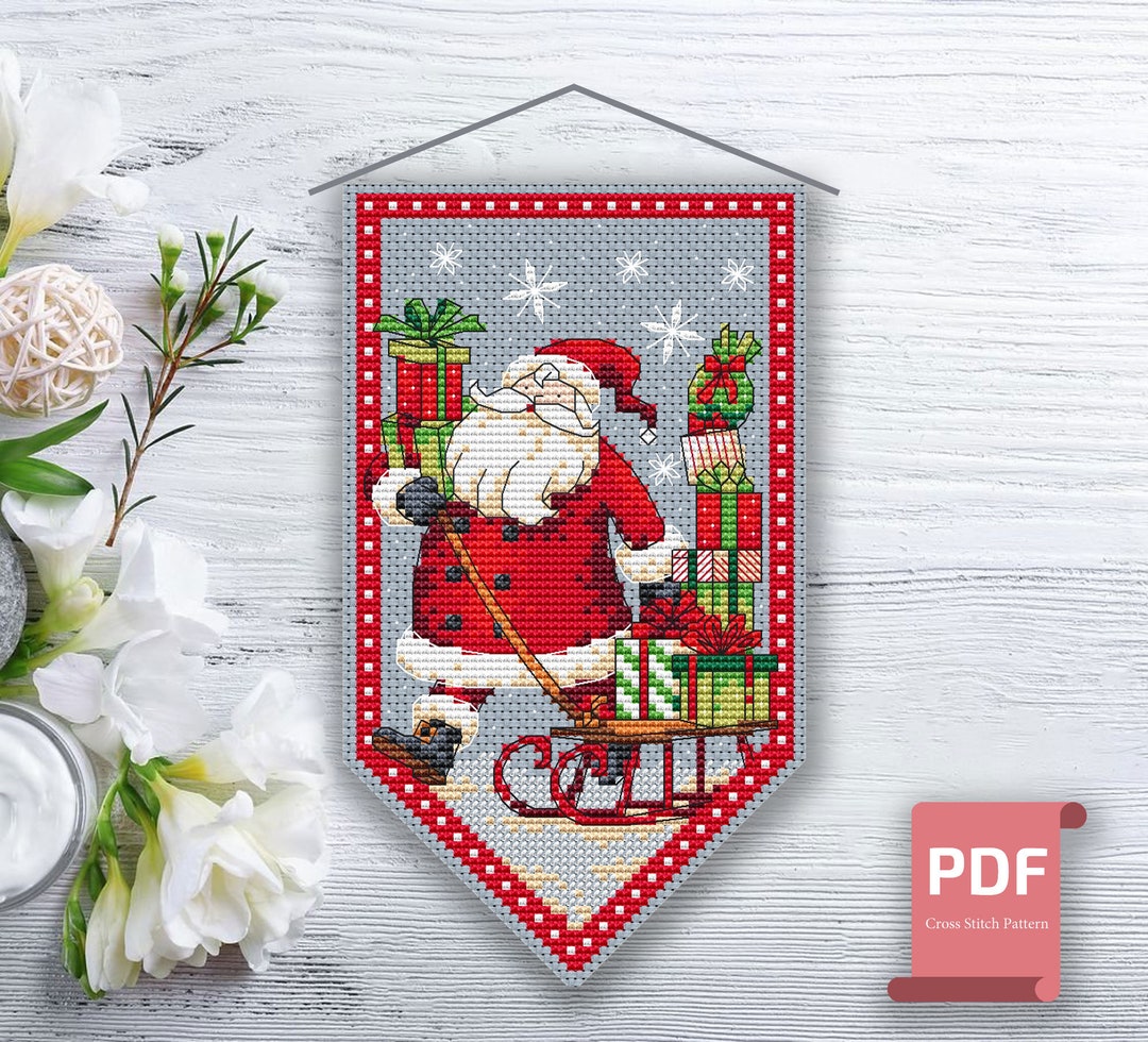 Winter Cross Stitch Pattern | Seasons Cross Stitch Pattern | Winter ...