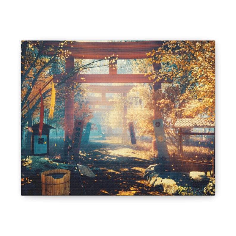 Torii Gate Japanese Wall Decor Art - Etsy