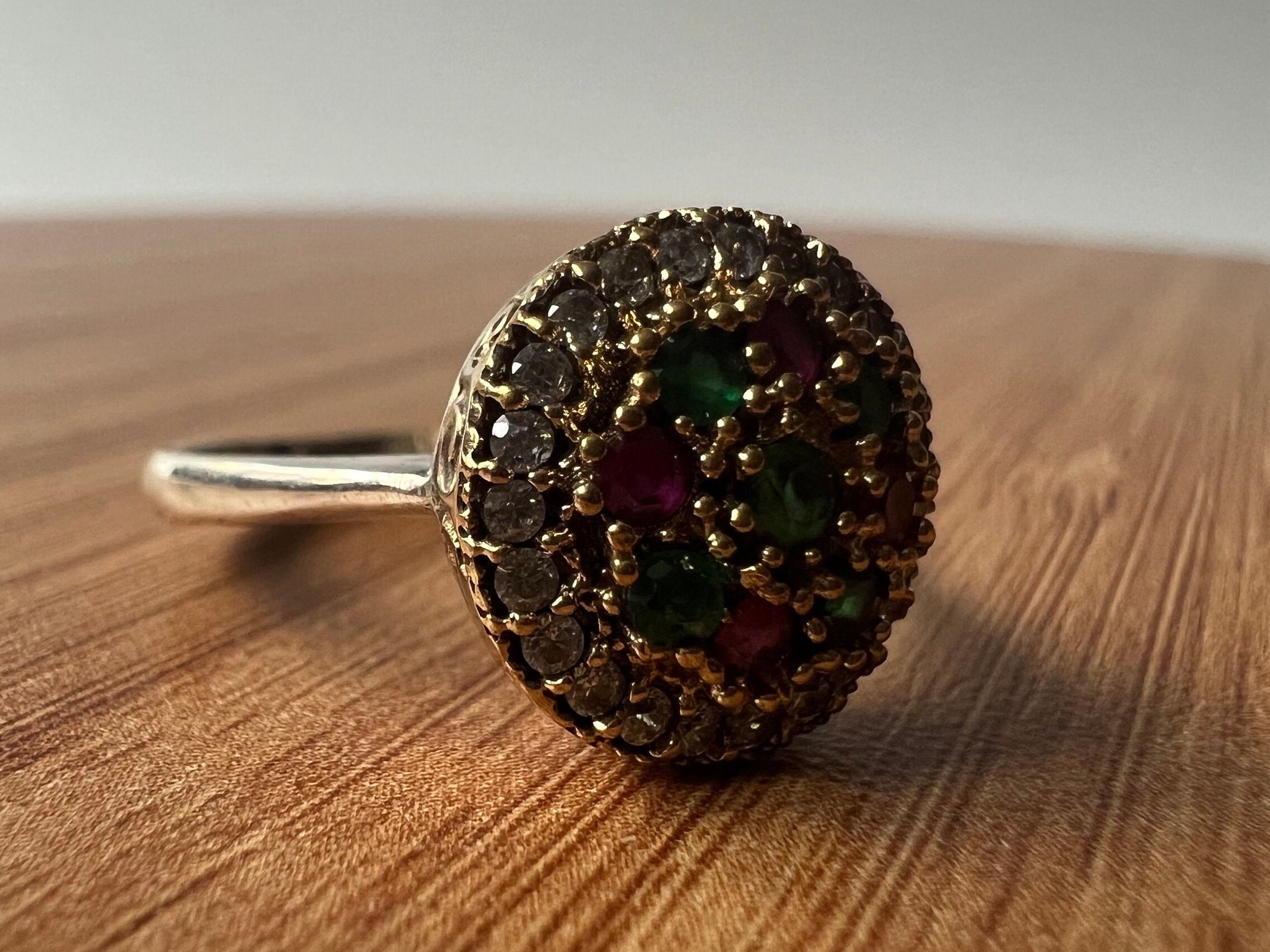 Ottoman Ring, Handmade Women Ring, 925 Sterling Silver, Lightweight ...