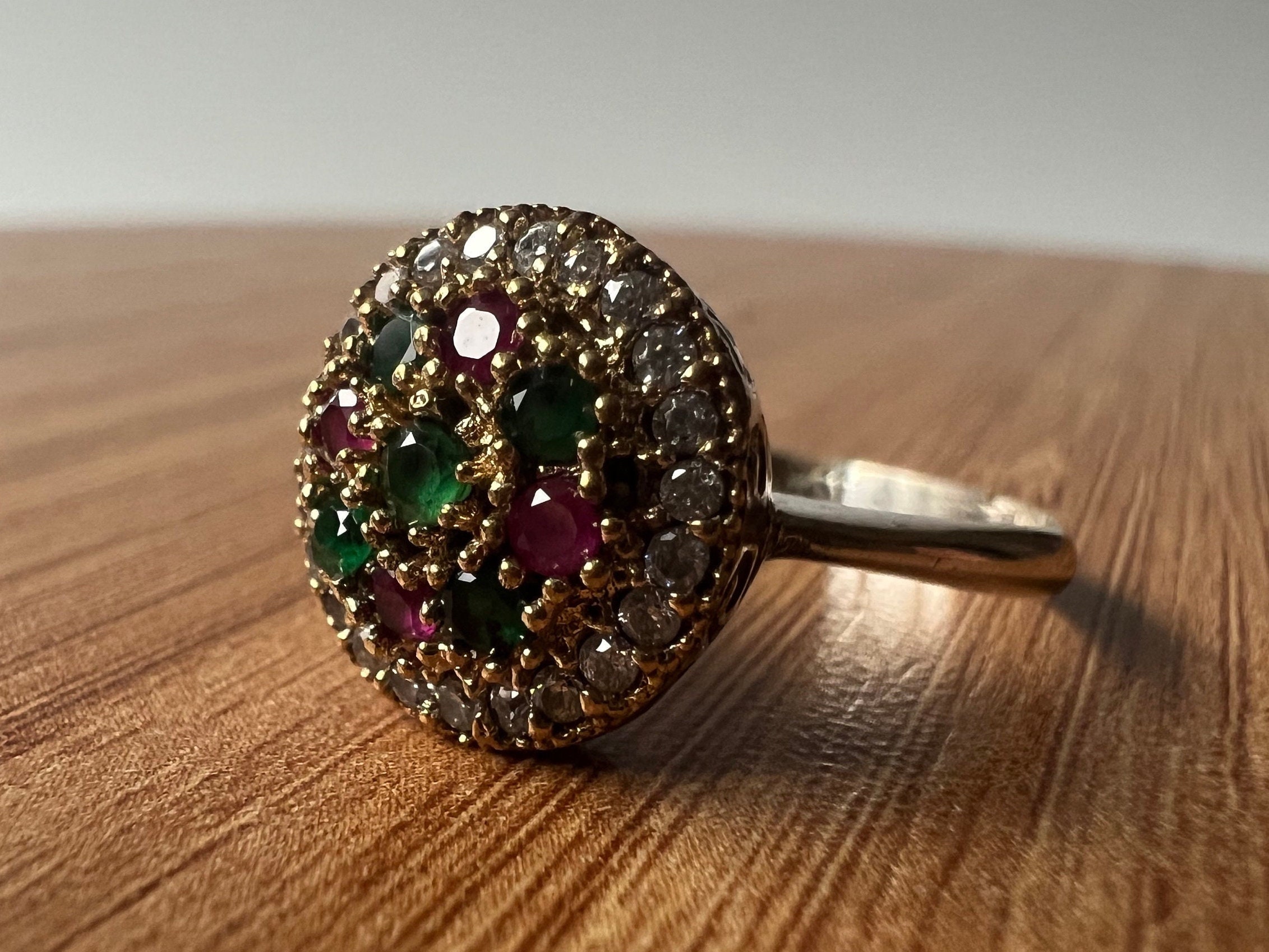 Ottoman Ring, Handmade Women Ring, 925 Sterling Silver, Lightweight ...