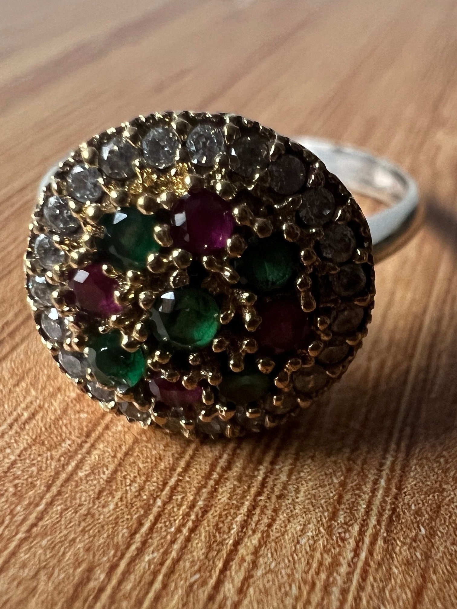 Ottoman Ring, Handmade Women Ring, 925 Sterling Silver, Lightweight ...