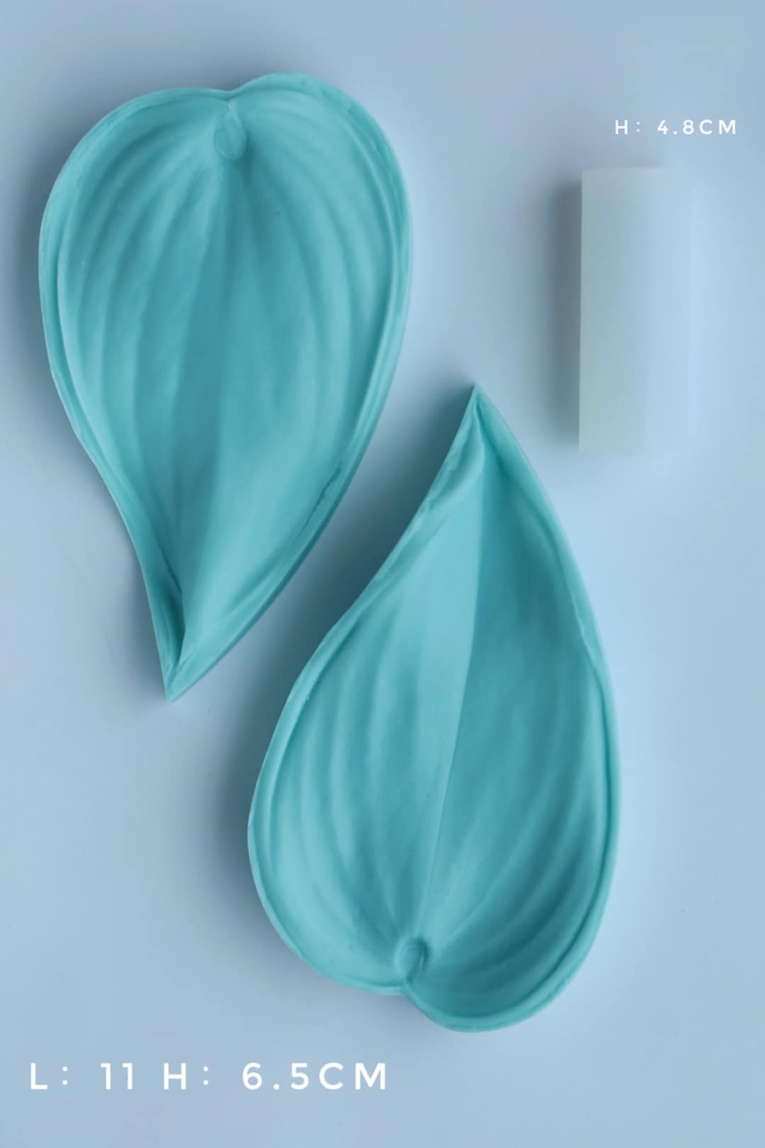 Purple Anthurium Silicone Veiner, Flower Press, Petal Silicone Mold ...