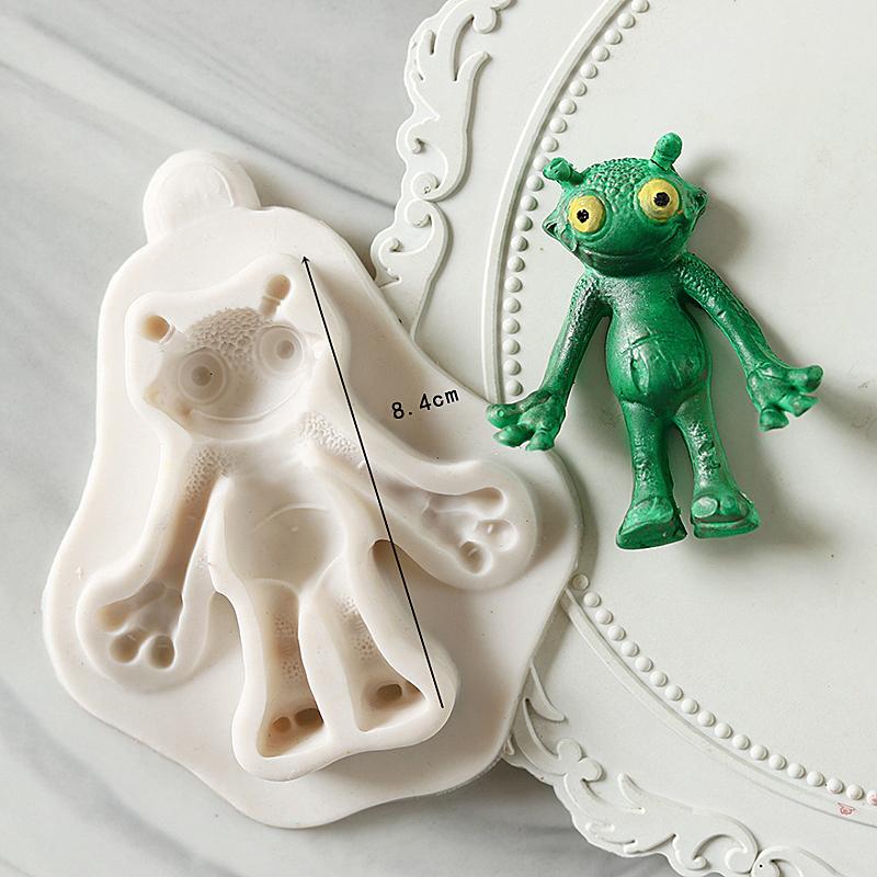 Rocket, Astronaut, Planet Silicone Mold, Polymer Clay Mold, Fondant ...