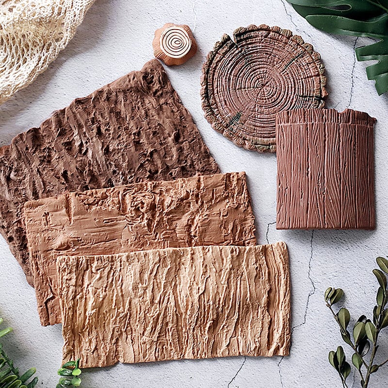 Silicone Mold for Fondant Tree Bark - Etsy