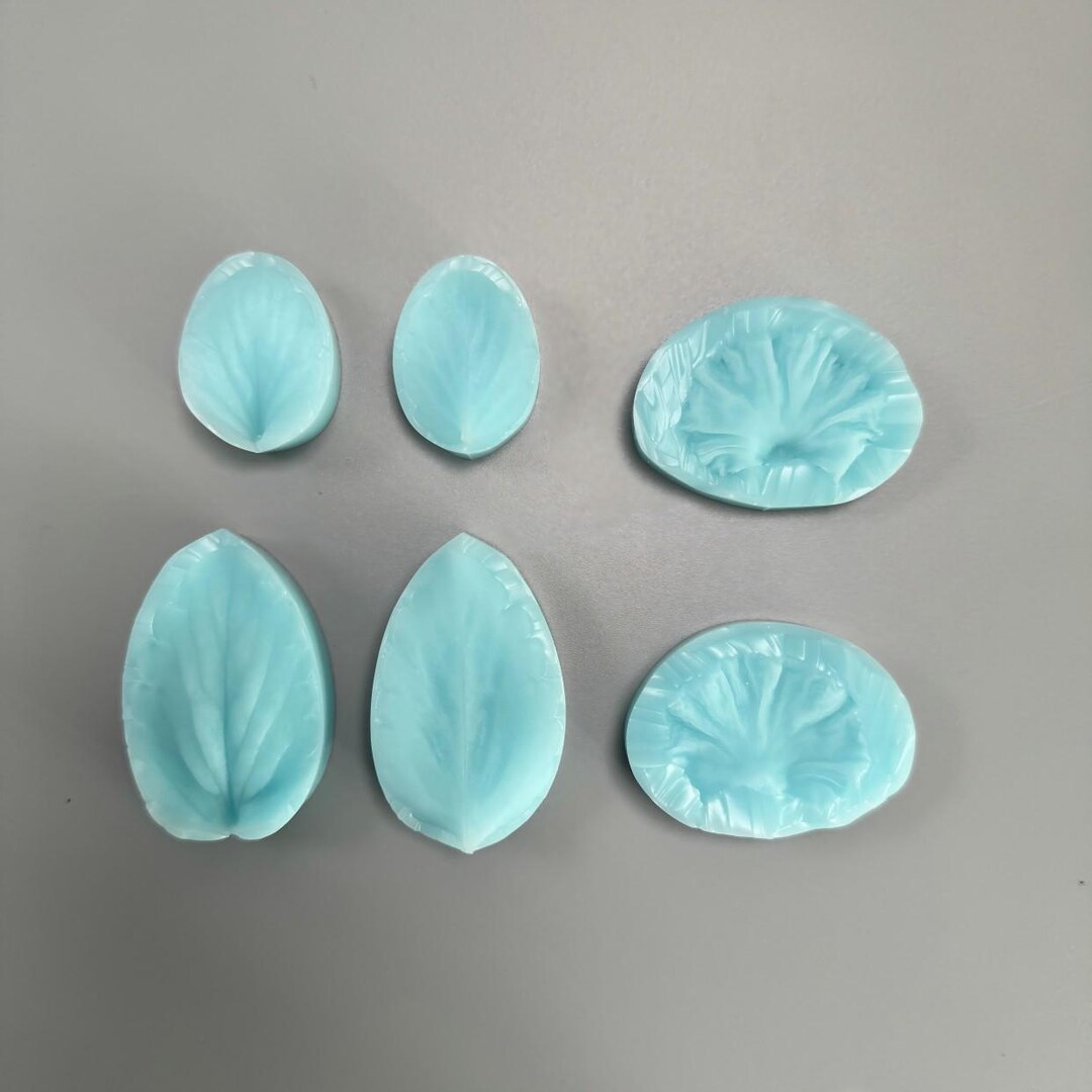 Viola Cornuta Silicone Veiner, Flower Press, Petal Silicone Mold ...