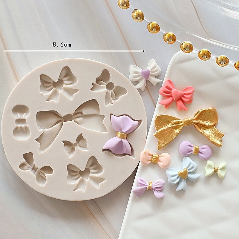 Mini Bow Silicone Mold Polymer Clay Mold Fondant Mold - Etsy
