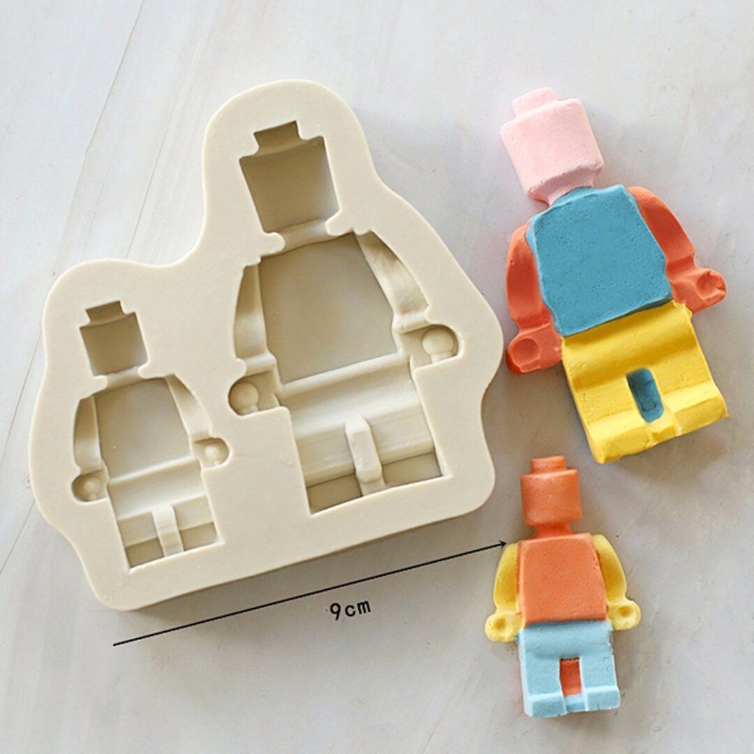 Building Block, Toy Bricks Silicone Mold Polymer Clay Mold, Fondant ...
