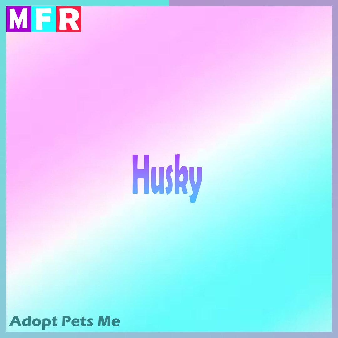 Husky MFR Mega Neon Fly Ride Virtual Pet Animal - Etsy