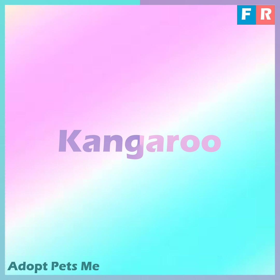 Adopt Me Kangaroo FR Fly Ride Virtual Pet Animal Adopt Me - Etsy