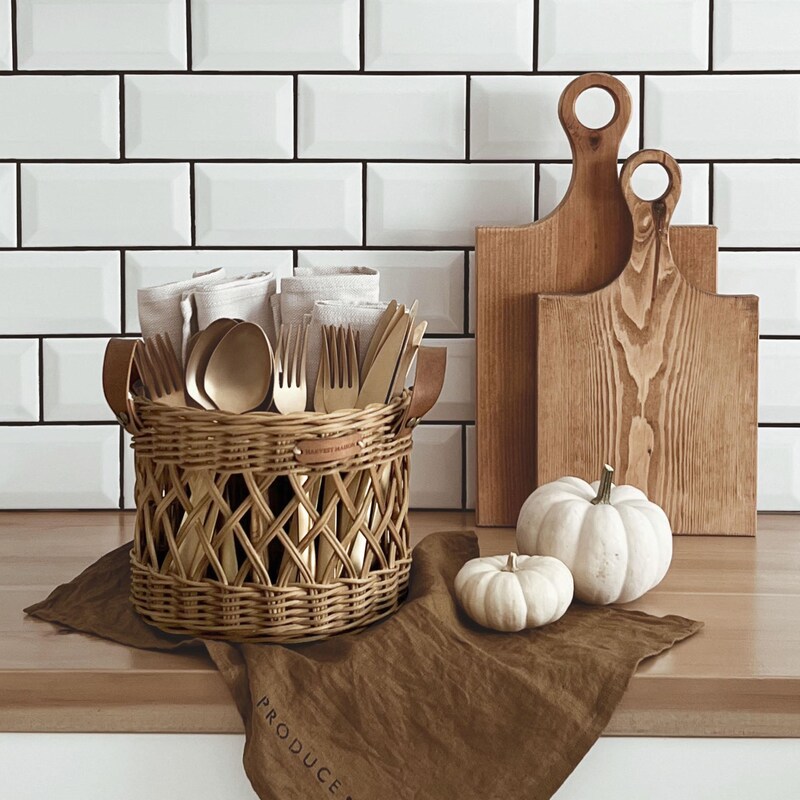 Silverware Caddy - Etsy