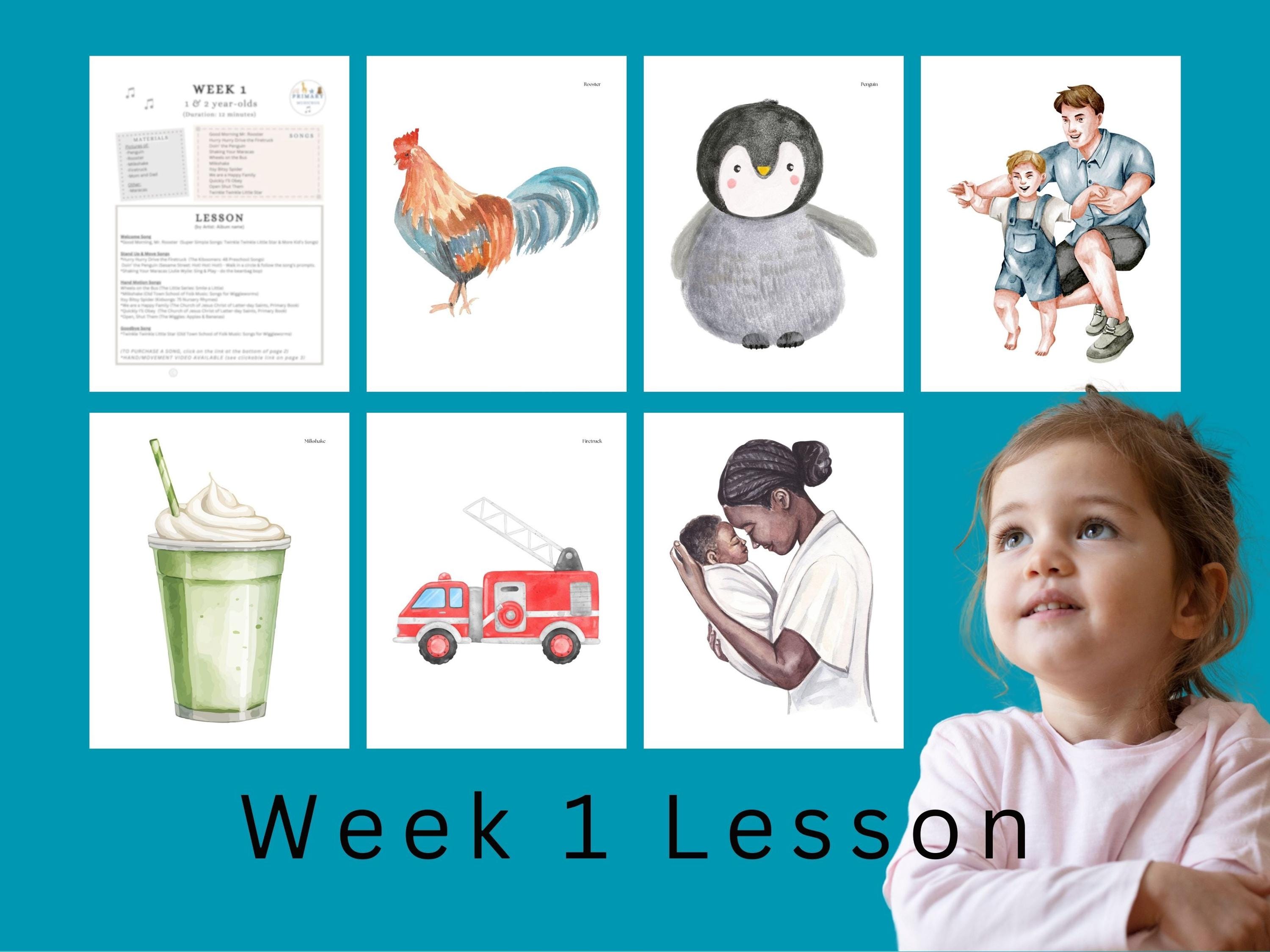 Preschool Music Curriculum Bundle: Ages 1 to 2, Thirty-two Lessons ...