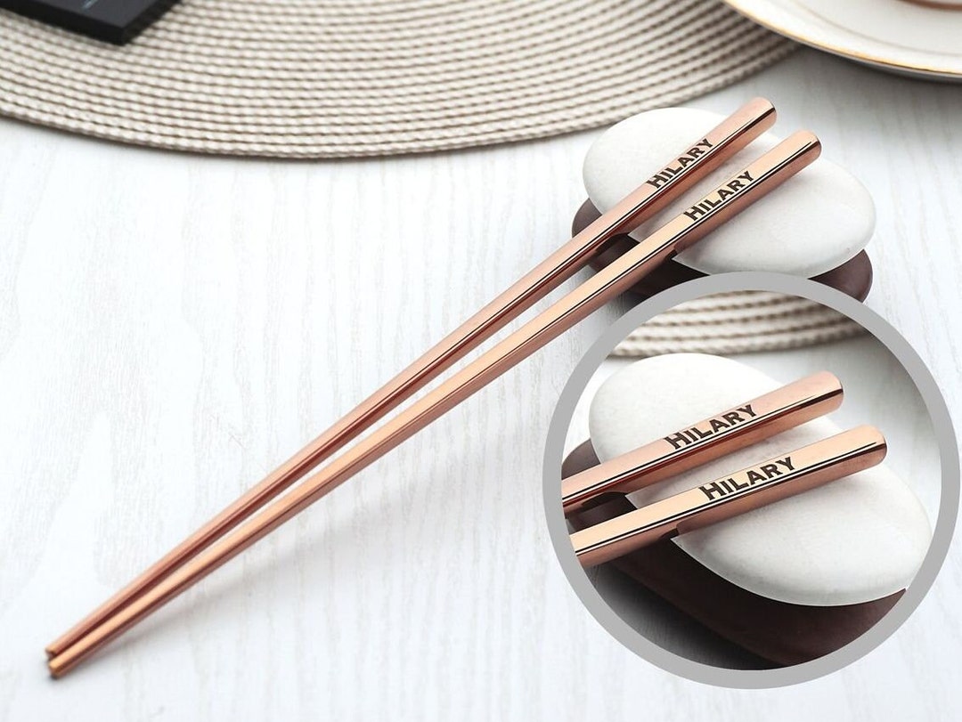 Custom Chopsticks - Laser Engraved Personalized Japanese Utensils ...