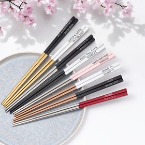 Custom Colorful Chopsticks - Personalized Chopsticks With Laser ...