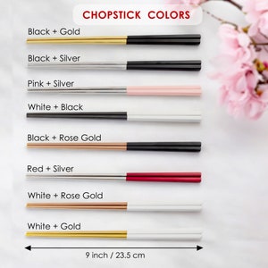 Custom Colorful Chopsticks - Personalized Chopsticks With Laser ...