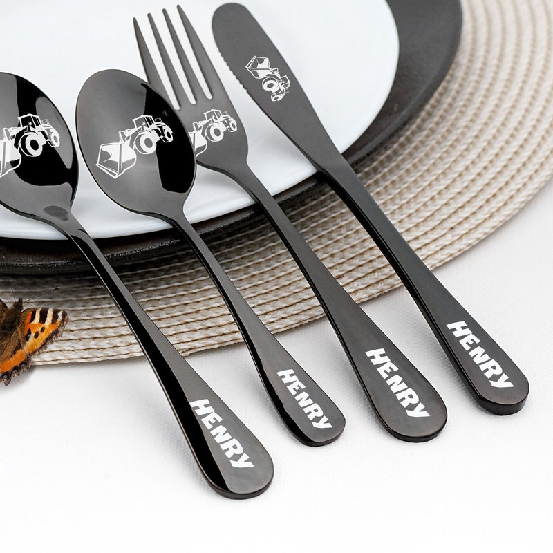 Childrens Cutlery - Etsy