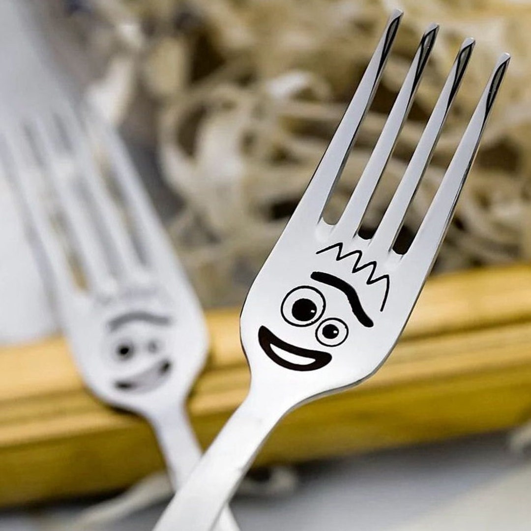 Forky REAL SPORK Toy Story Forky Personalized Cutlery With Name ...