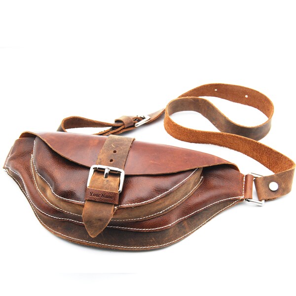 Leather Waist Bag - Etsy