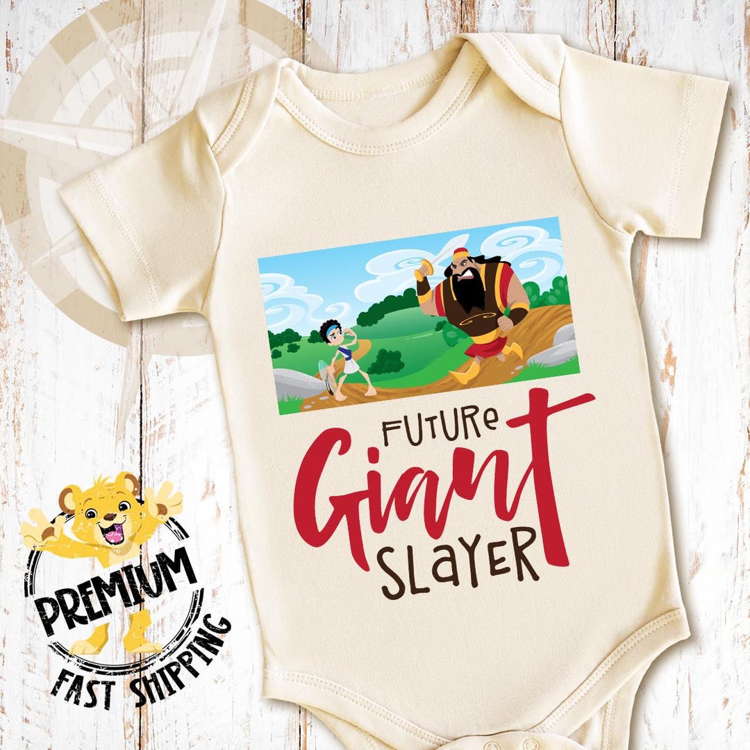 Future Giant Slayer Onesie® or Shirt - David & Goliath Baby Outfit ...