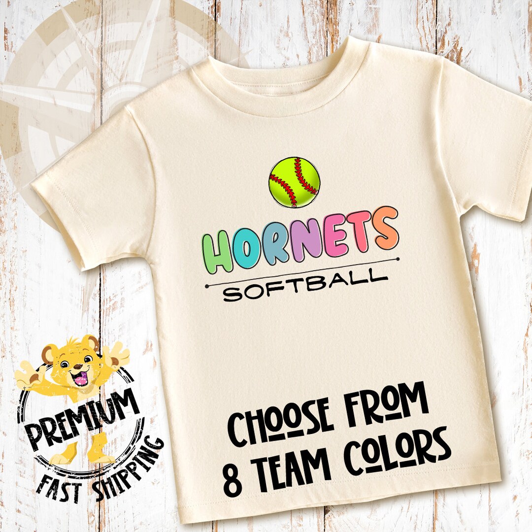 Hornets Softball Shirt & Onesie®, Hornets High School Softball, Hornets ...