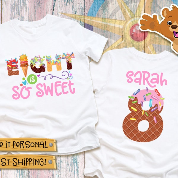 Eight is so Sweet Svg - Etsy