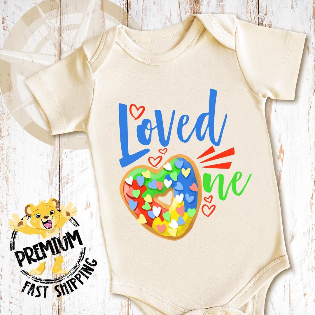 Loved One Autism Donut Onesie® - Sweet Treat Birthday Party Theme ...