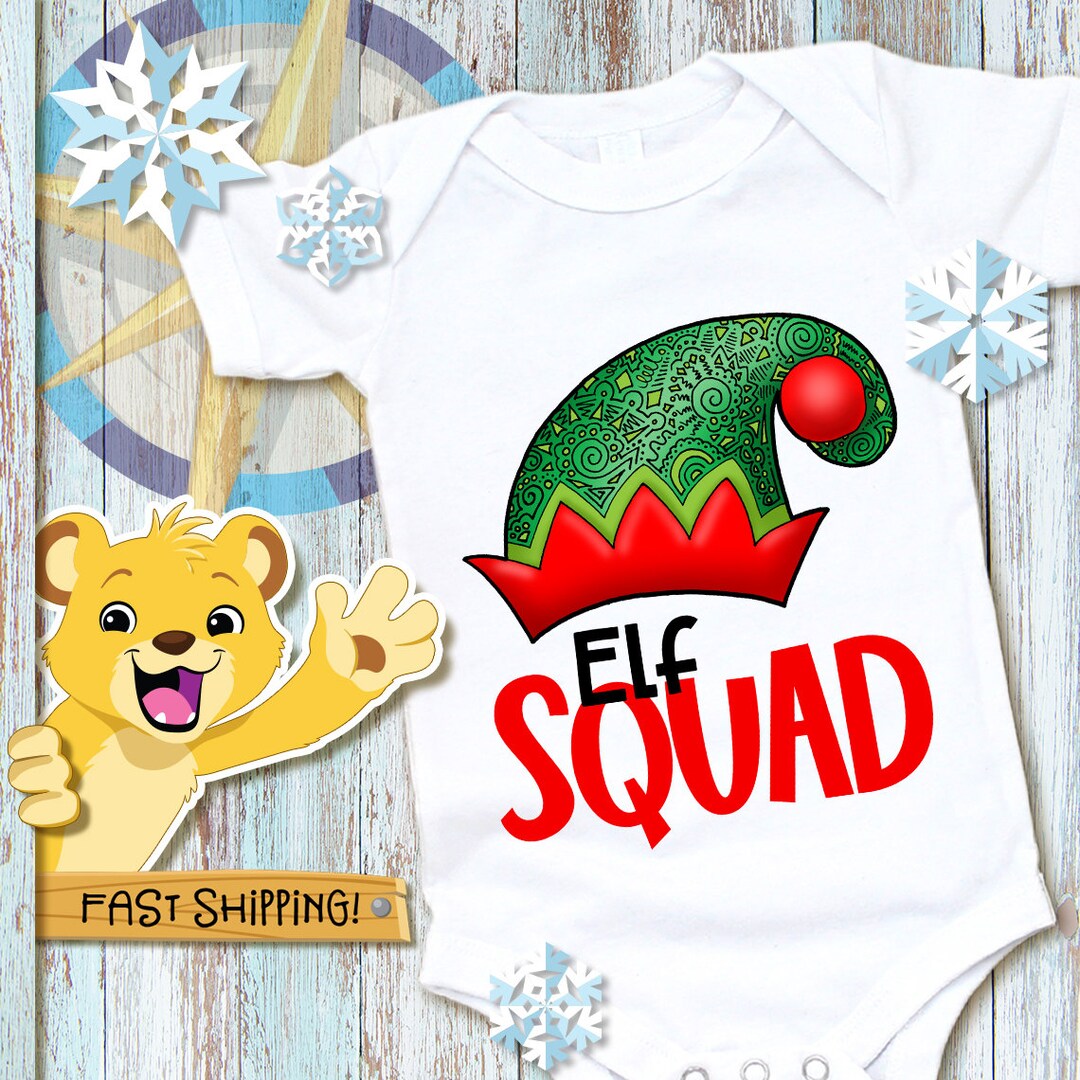 Elf Squad Onesie®, Elf Onesie®, Elf Baby Onesie®, Baby's First ...