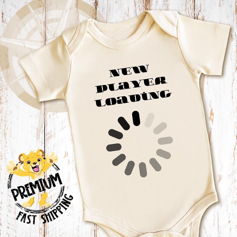 New Player Loading Onesie® - Fun Video Game Clothing - Gaming Nerdy ...