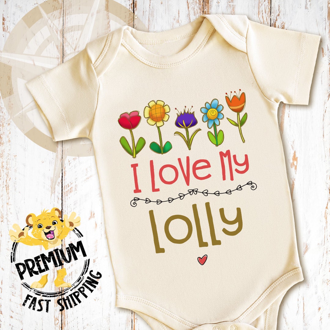 I Love My Lolly Onesie®, Lolly Baby Onesie®, I Love My Lolly, Lolly Onesie®, Lolly Baby Clothes ...