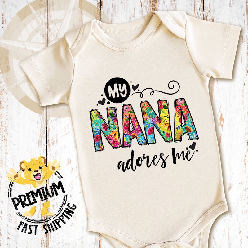 My Nana Loves Me - Etsy