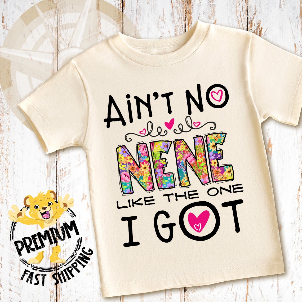 Ain't No Nene Like the One I Got Onesie®, Nene Baby Onesie®, I Love My Nene, Nene Onesie®, Nene ...