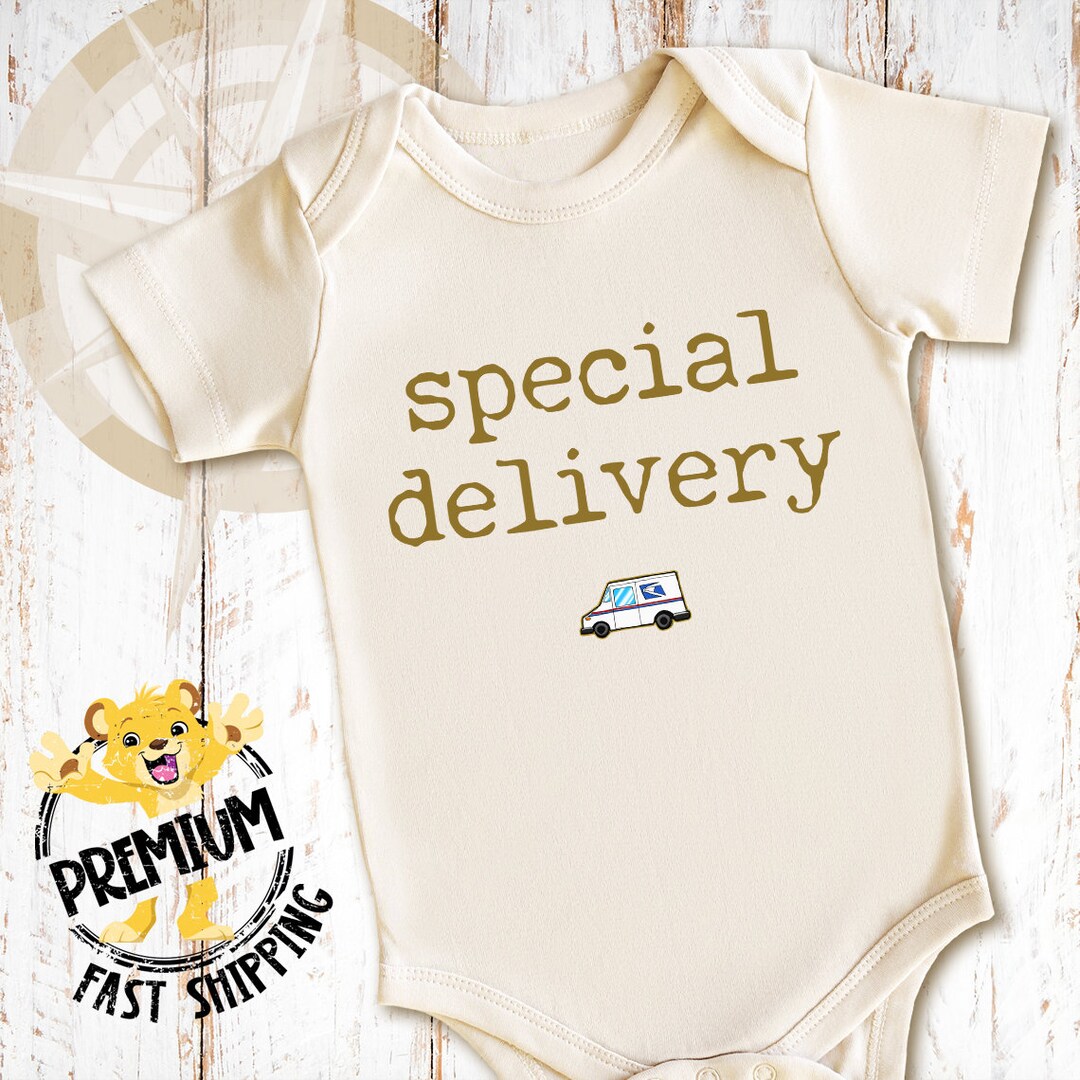 Special Delivery Onesie® - Cute Personalized Pregnancy Due Date ...
