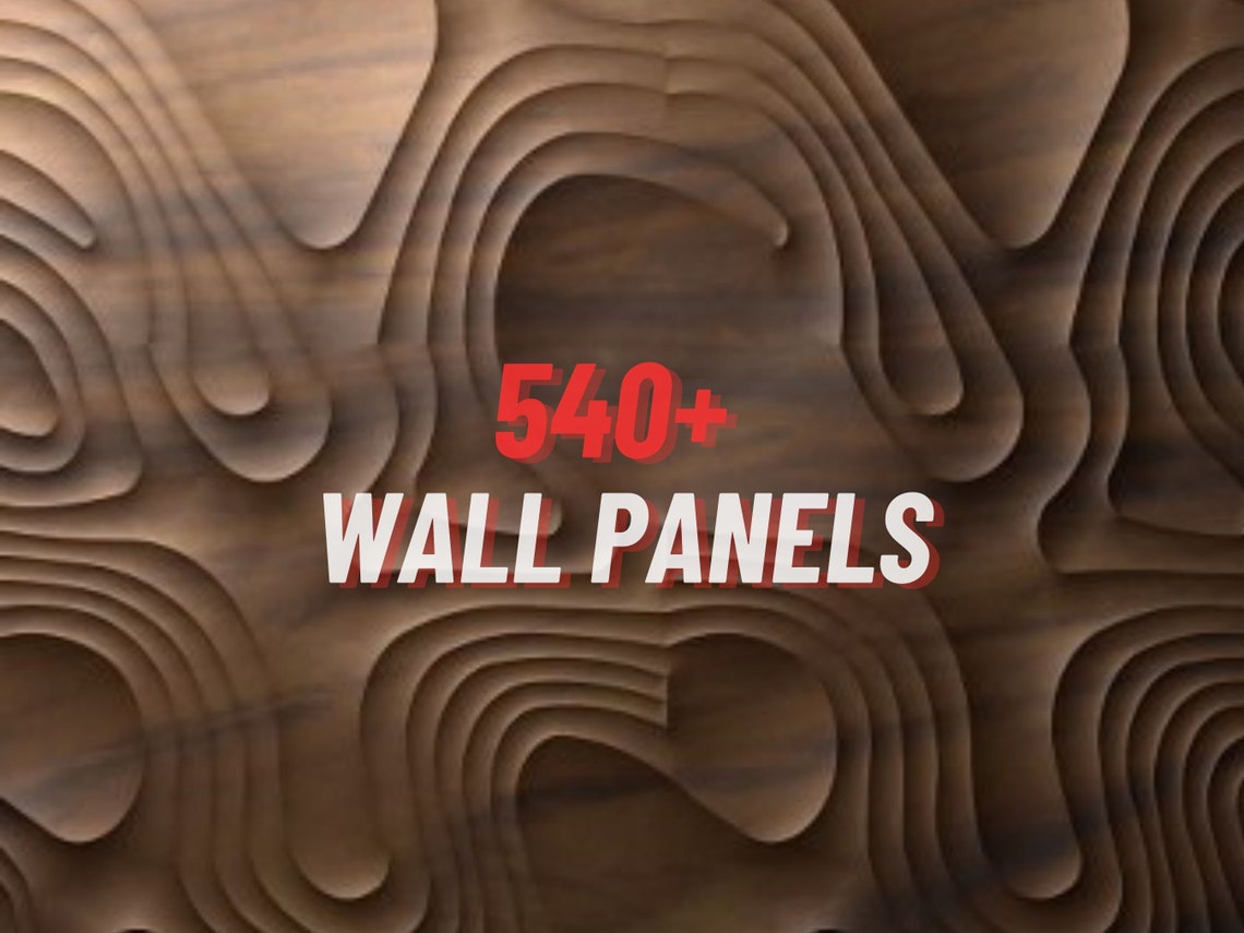 Cnc Files 540 Wall Panel Designs Cnc Files for Wood Router for Wood Mdf ...