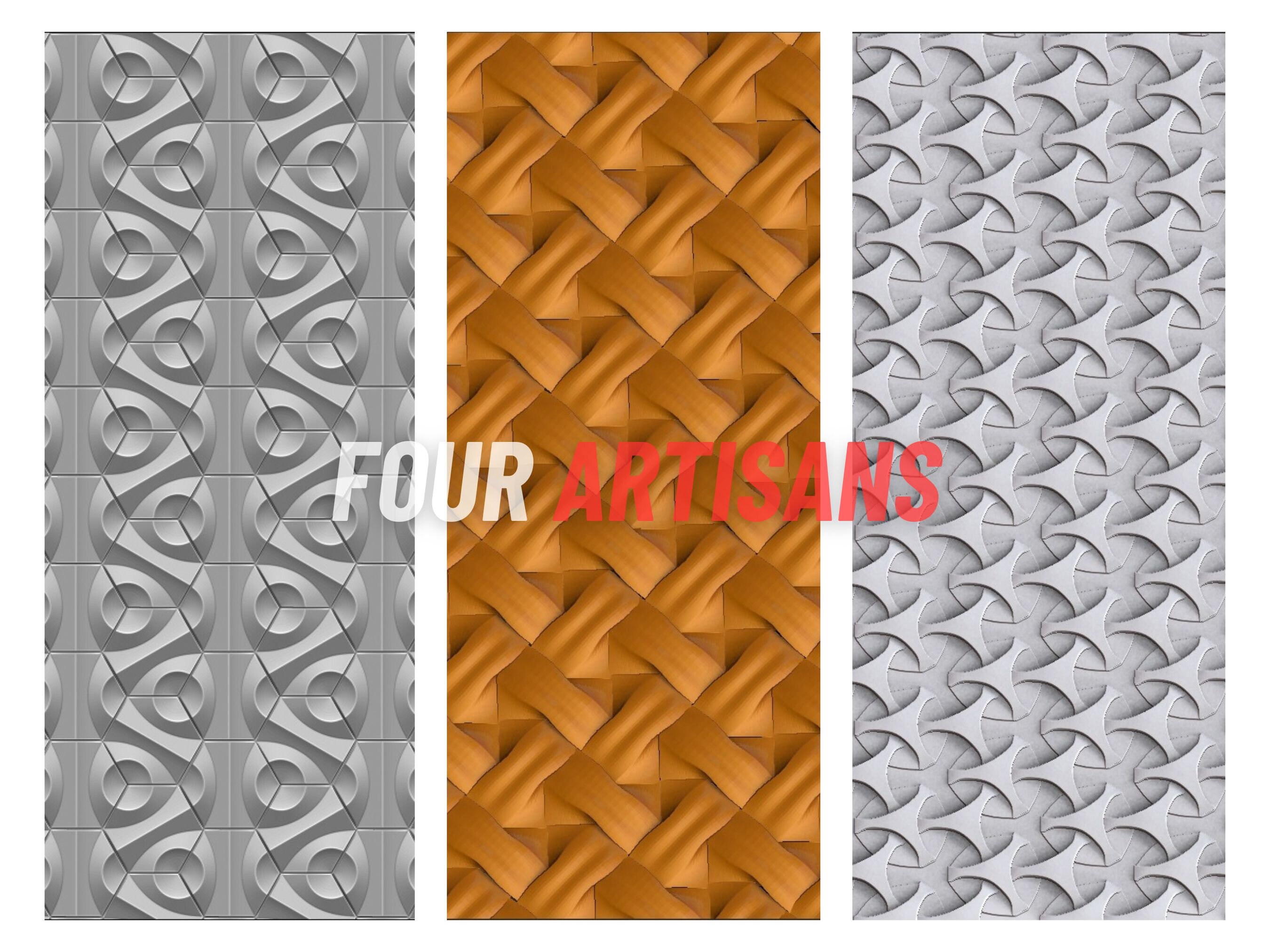 499 Digital Files Wall Patterns for Cnc Cutting Engraving for Wood Mdf ...