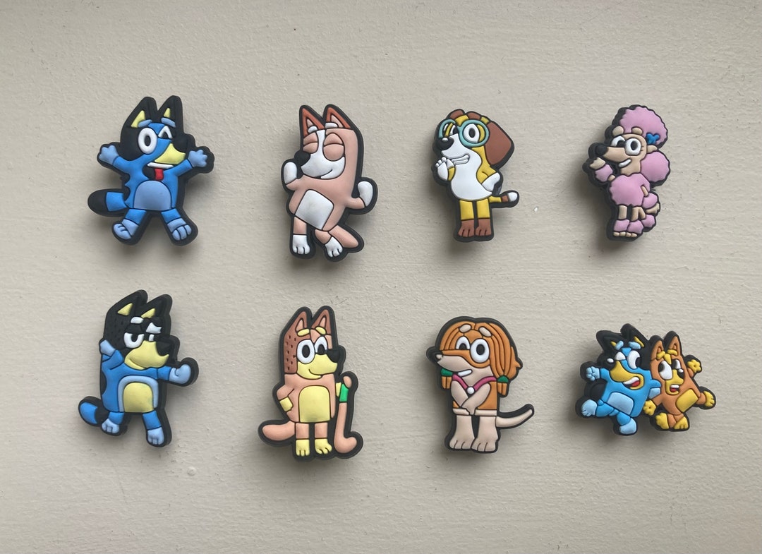 Crocs Style Shoe Charms Bluey Style - Etsy