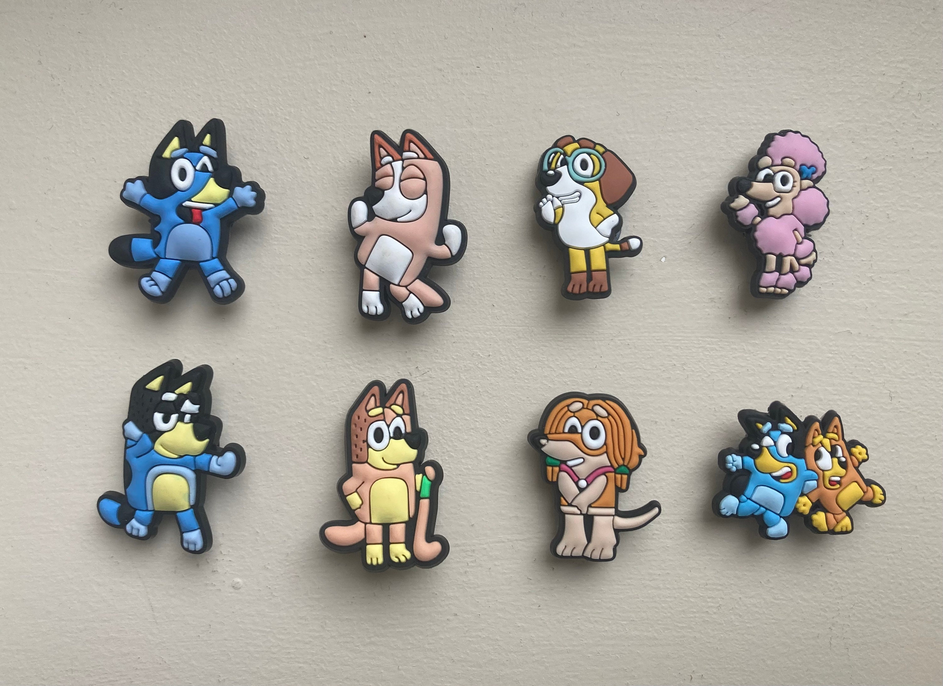 Crocs Style Shoe Charms Bluey Style - Etsy