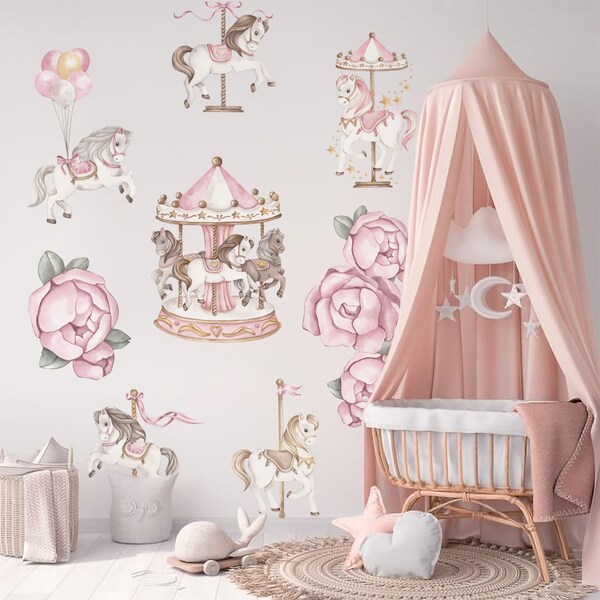 Round Wallpaper Mural - Etsy