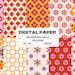 Retro Floral Digital Paper Pack: 60s 70s Scrapbook (PDF & JPEG) - Etsy