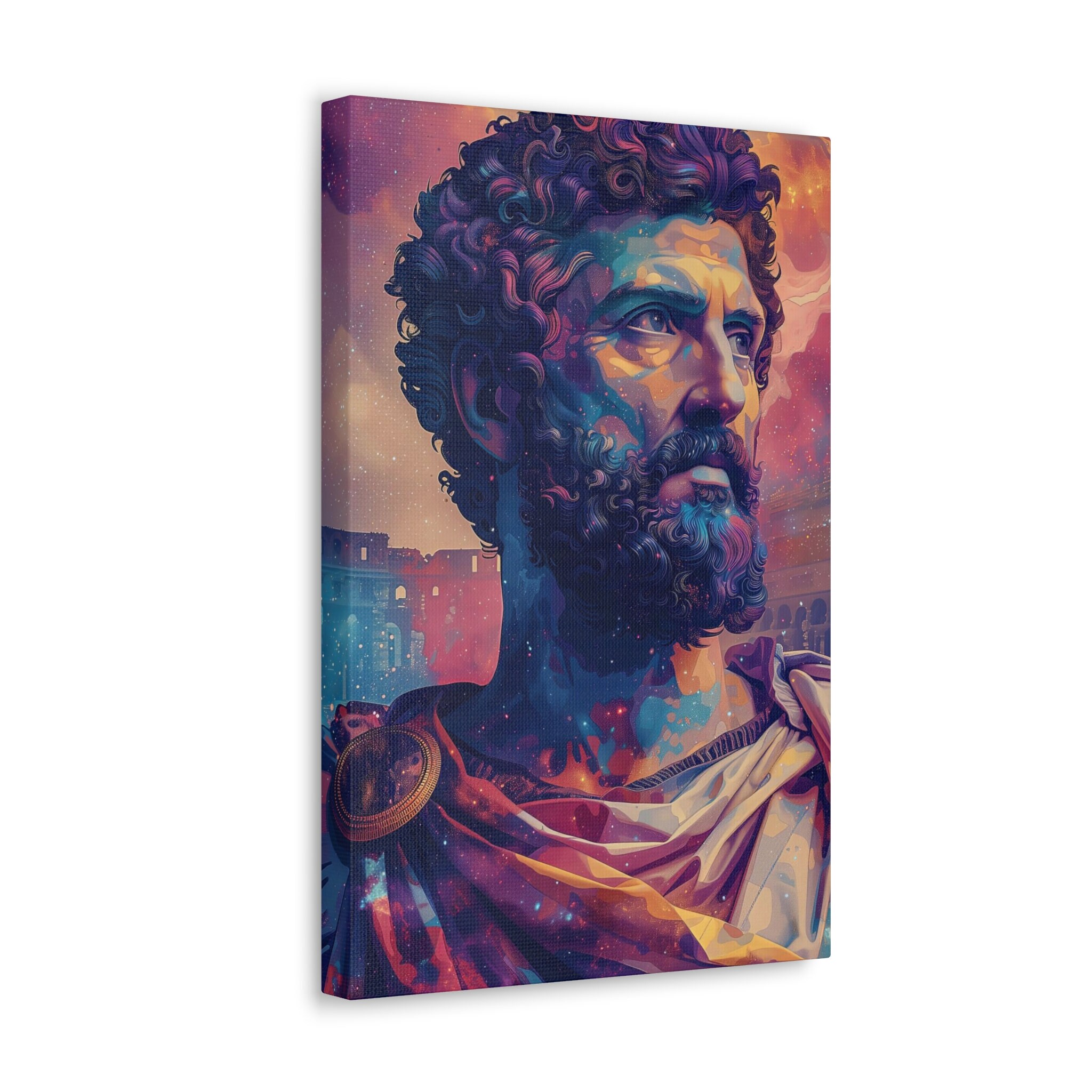 Modern Stoic Canvas Painting Print Wall Art Marcus Aurelius Stoicism ...
