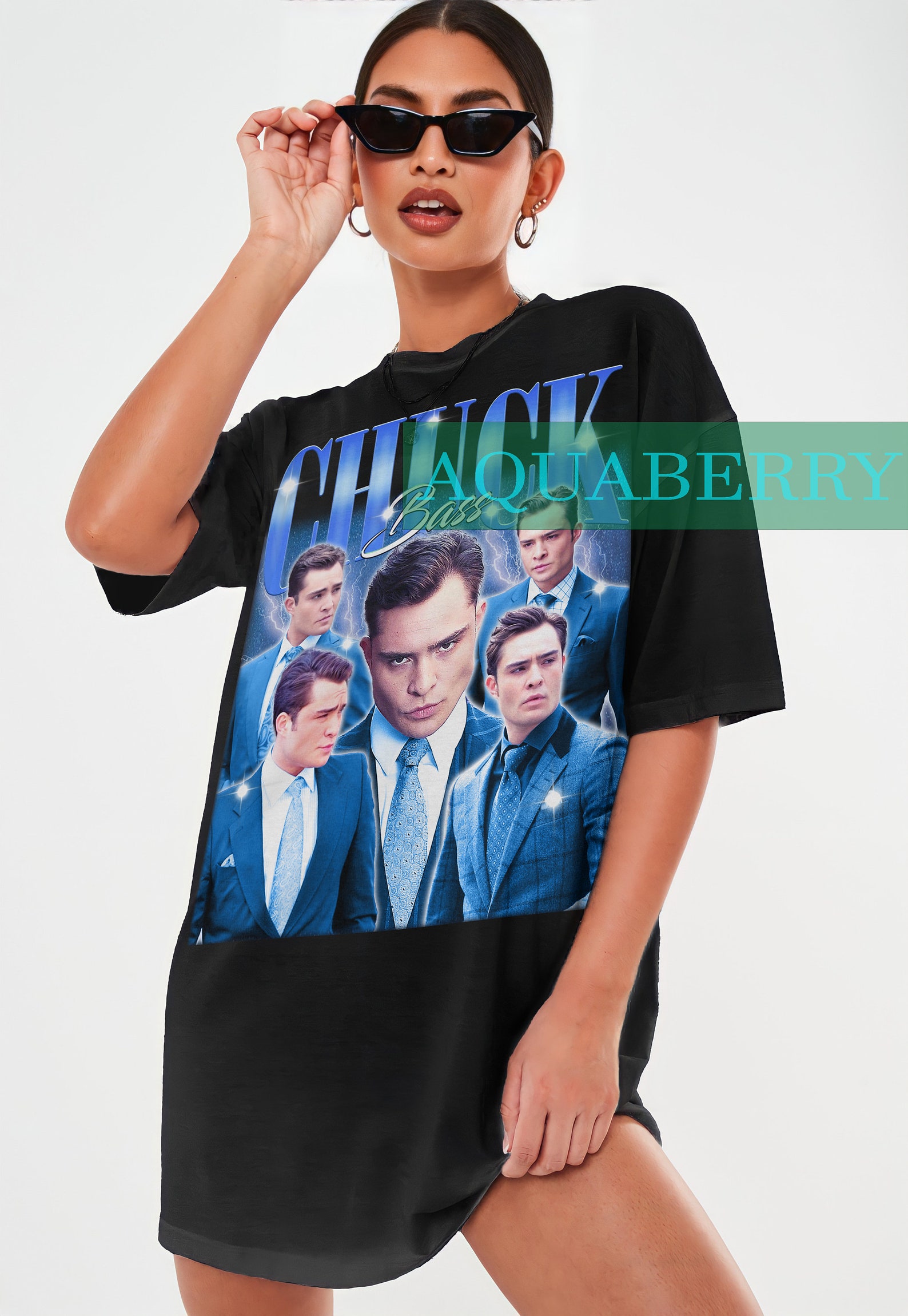 CHUCK BASS Shirt Chuck Bass Homage T-shirt Charles - Etsy