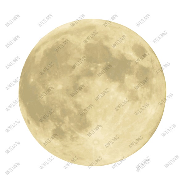 Full Moon - Etsy