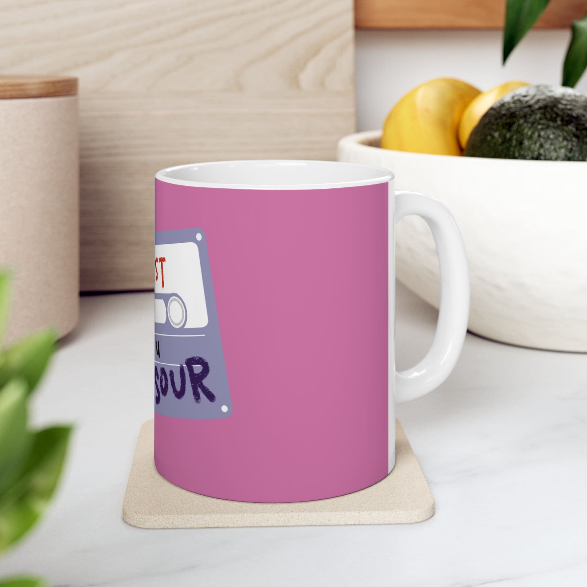 Olivia Rodrigo Tape Stamp Ceramic Mug, Gift For Fan, Taza Para Olivia Fan