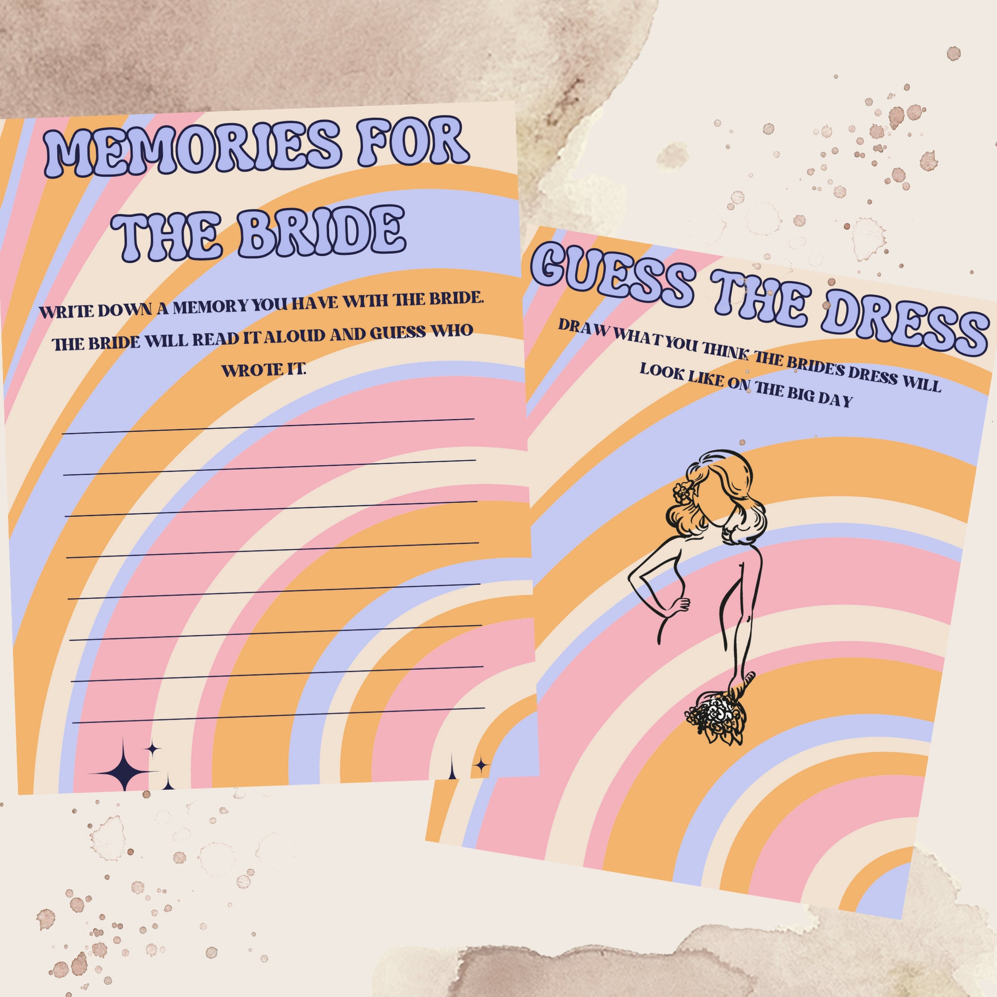 Editable Dazed and Engaged Bachelorette Party Games, Last Disco ...