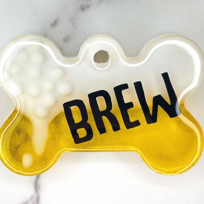 Beer Dog Tag - Etsy