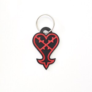 Kingdom Hearts Heartless Keychain - Etsy