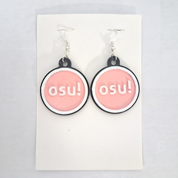 Osu Earrings - Etsy