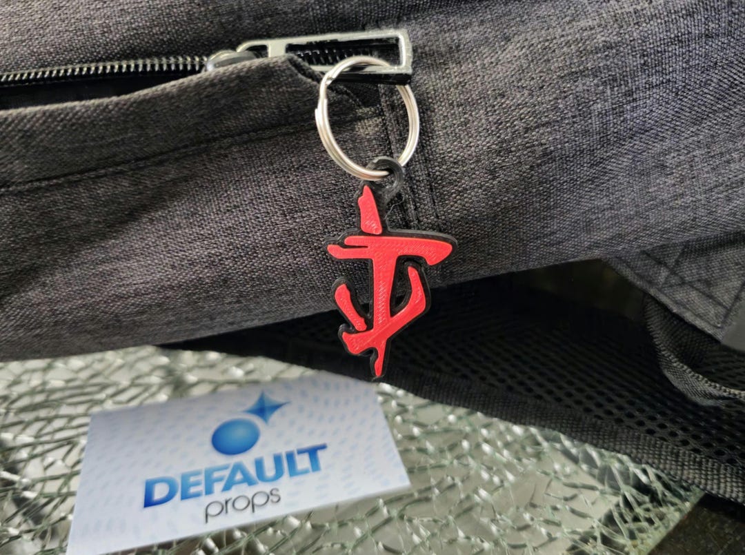 Doomslayer Mark Keychain | Multi-colored 3d-printing - Etsy