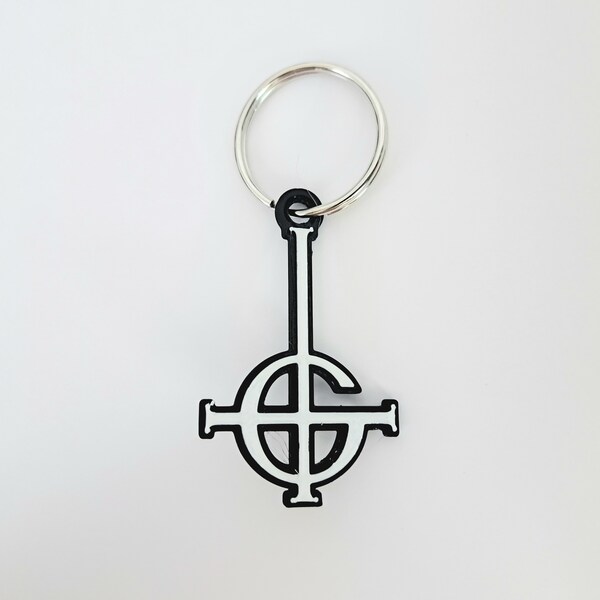 Ghost Band Keychain - Etsy