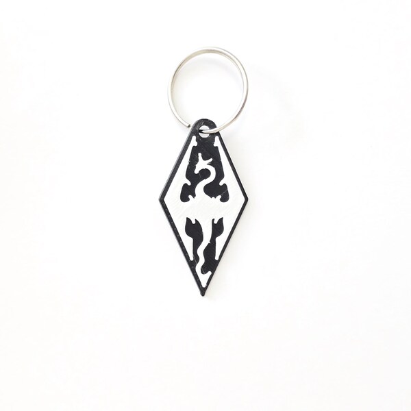 Skyrim Keychain - Etsy